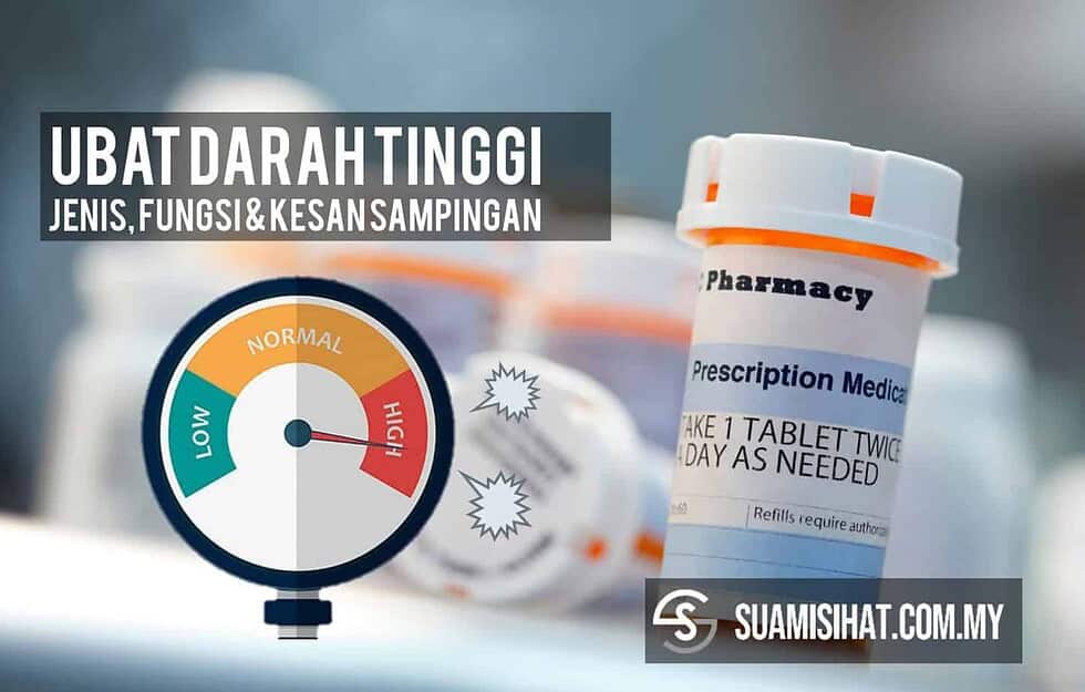 Ubat Darah Tinggi - Jenis, Fungsi & Kesan pada Kesihatan Seks