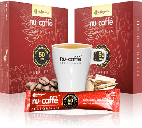 Nu Caffe. Kopi Tongkat Ali Arabika Premium - SuamiSihat.com.my